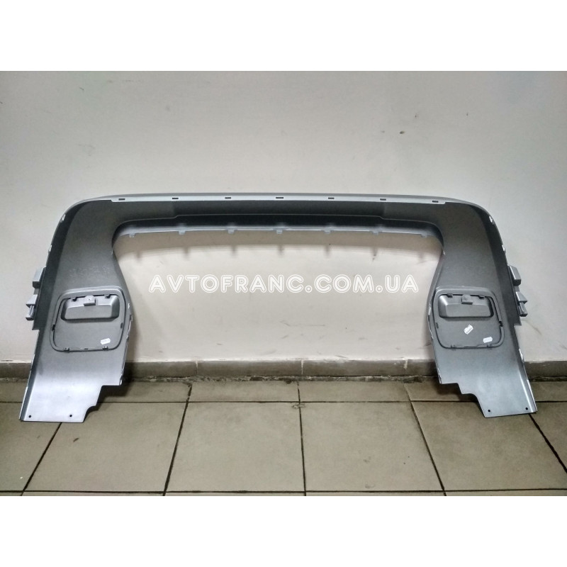 Накладка бампера переднього (сіра) Renault Duster 2 (2018-...) Оригінал ...