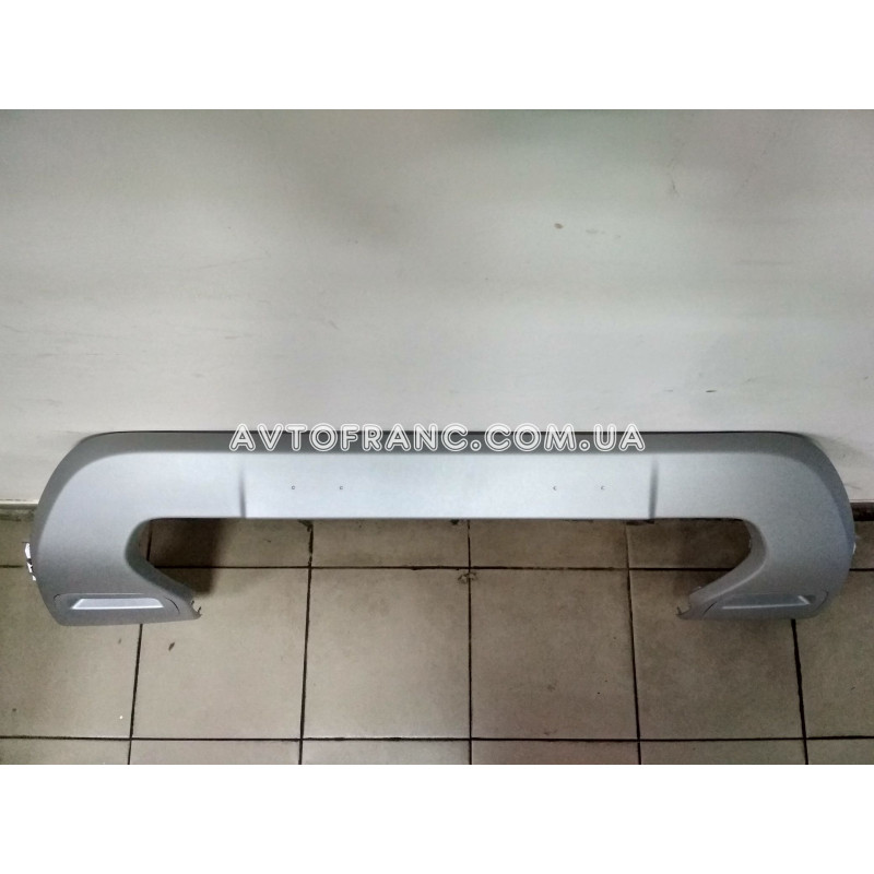 Накладка бампера переднього (сіра) Renault Duster 2 (2018-...) Оригінал ...