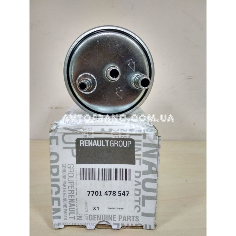 Паливний фільтр 1.5 DCI Renault Duster (2010-2014) Оригінал 7701478547 ...