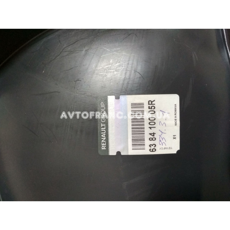 Підкрилок передній лівий Renault Duster (2010-2017) Оригінал 638410005R ...
