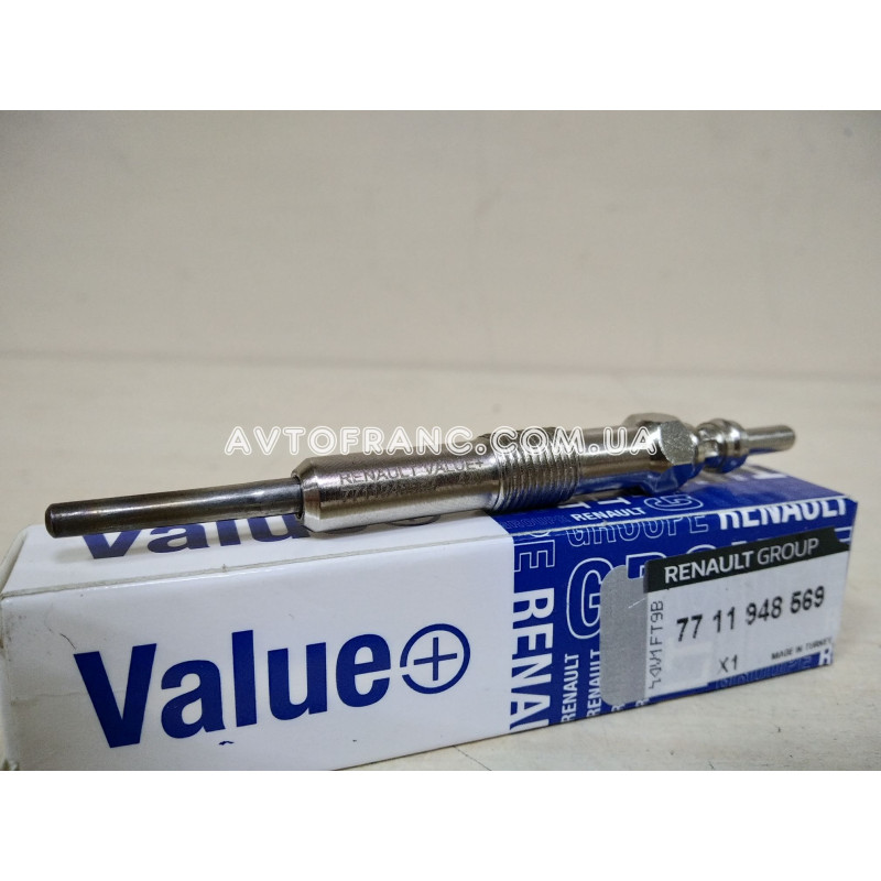 Свічка розжарювання 1.5 DCI Renault Scenic 3 (2009-2016) VALUE+ ...