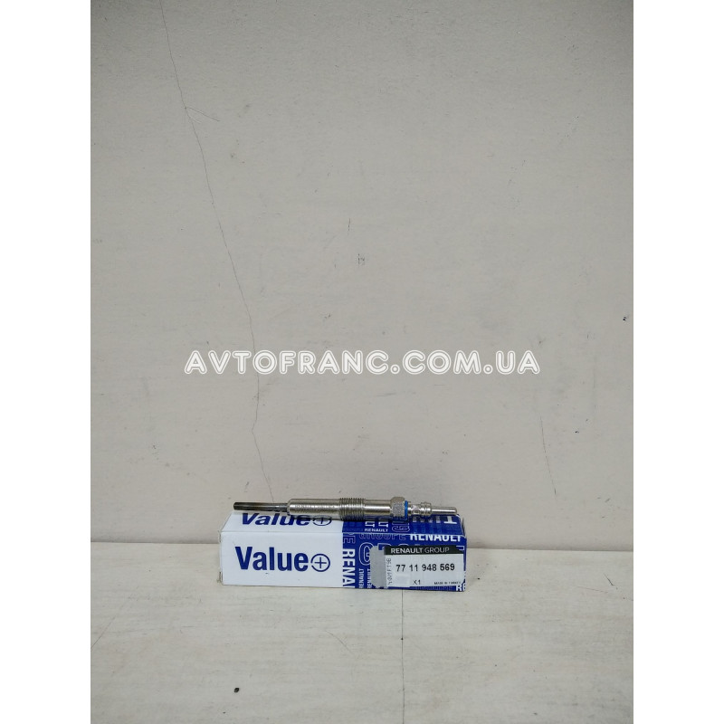Свічка розжарювання 1.5 DCI Renault Scenic 3 (2009-2016) VALUE+ ...