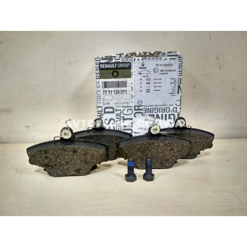 Колодки гальмівні передні Renault Logan MCV (2009-2012) Оригінал ...