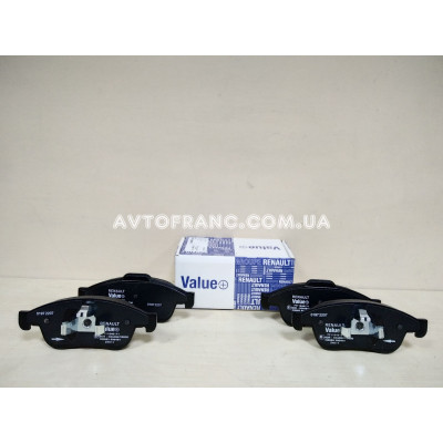 Колодки гальмівні передні Renault Duster 2 (2018-...) 4x4 Value+ ...