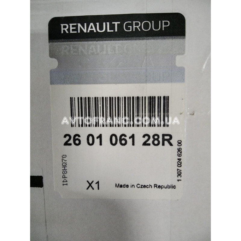 Фара права (хром-чорна) Renault Megane 3 (2013-2016) Оригінал 260106128R