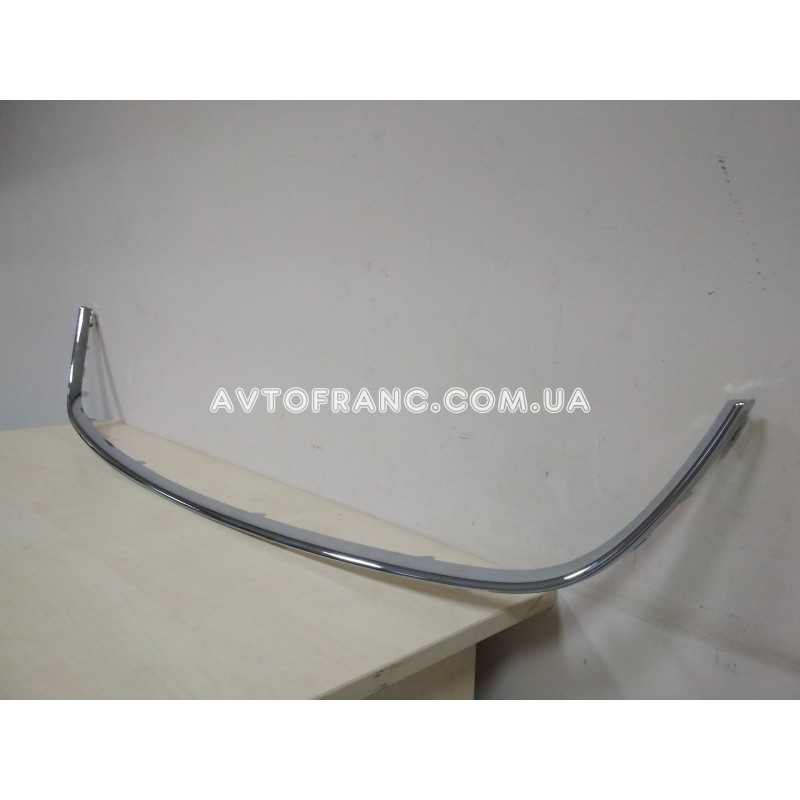 Накладка решітки бампера нижня (хром) Renault Megane 3 (2012-2014 ...