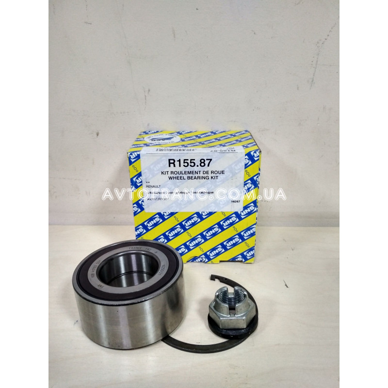 Підшипник маточини передній Renault Megane 3 (2009-2016) SNR R155.87 ...