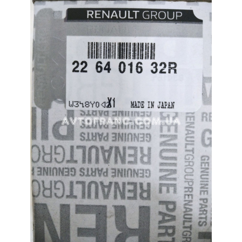 Датчик температури відпрацьованих газів (лямбда зонд) Renault Megane 3 ...