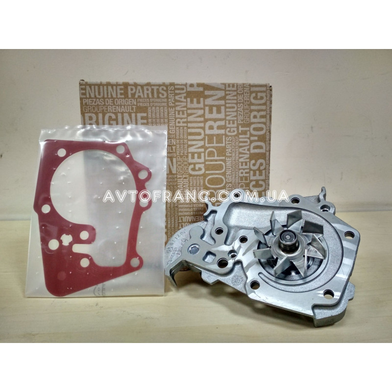 Помпа водяна 1.6 8V Renault Logan MCV (2009-2012) Оригінал 7701478018